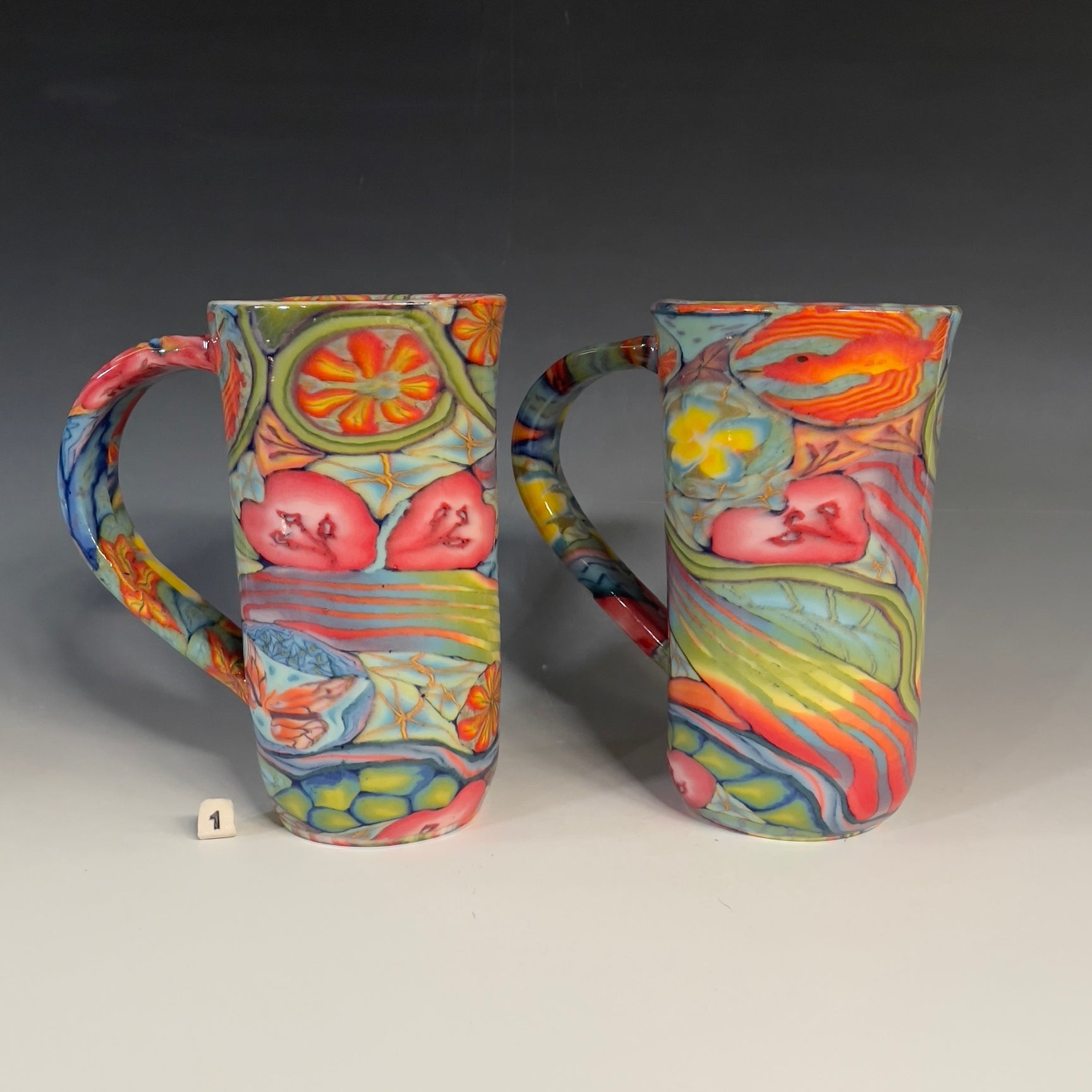 Colored Clay Millefiori Collection – LightWave Pottery