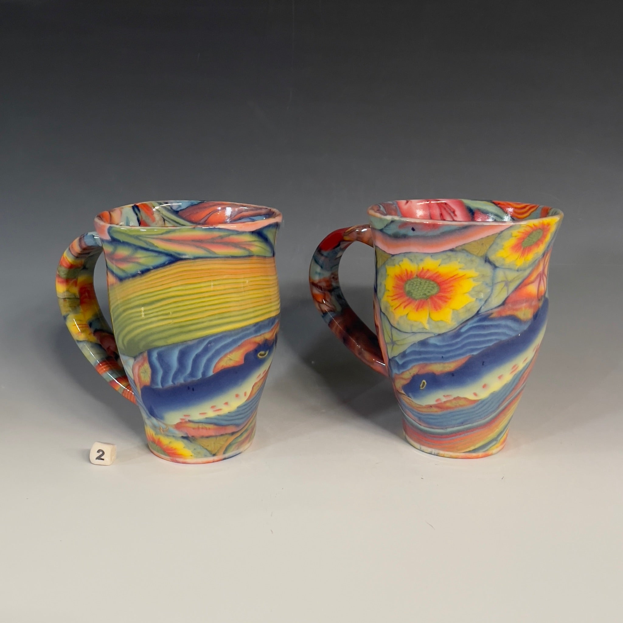 Colored Clay Millefiori Collection – LightWave Pottery