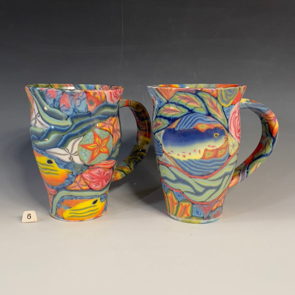 Colored Clay Millefiori Collection – LightWave Pottery